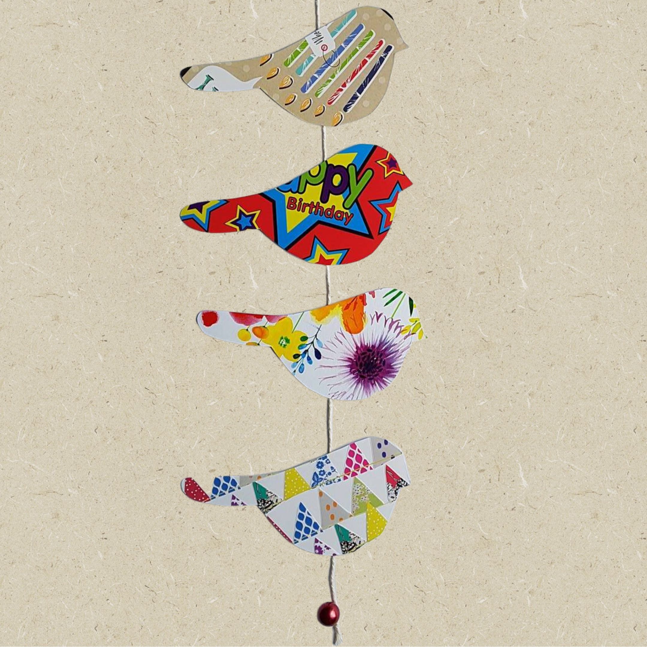 Bird Mobile Craft Kit - fairandfunky - fairtrade products