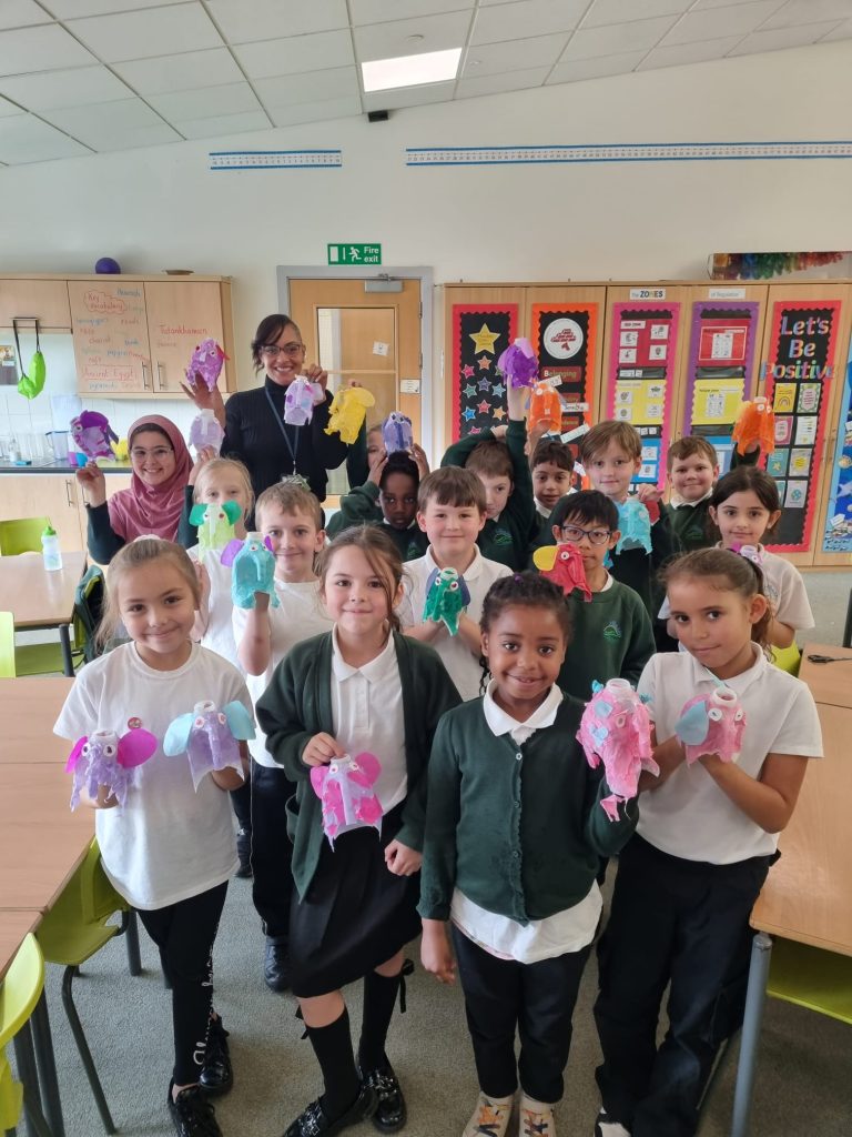 Recycling Workshops at Hillside Primary to celebrate Recycle Week ...