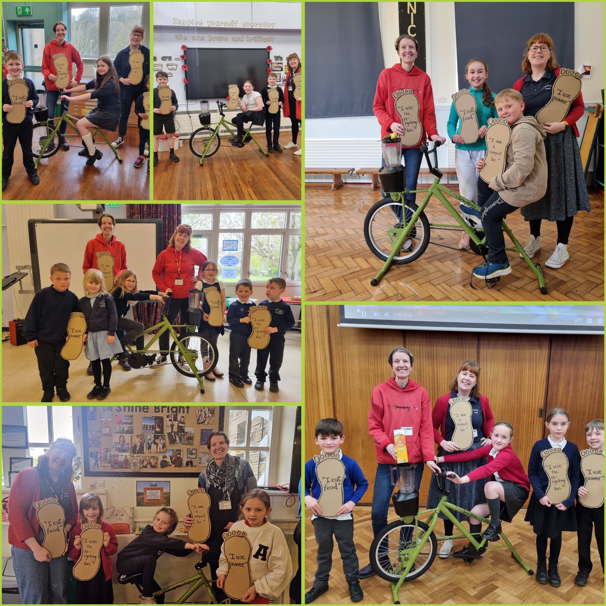 Smoothie Bike on Tour! - fairandfunky - fairtrade products