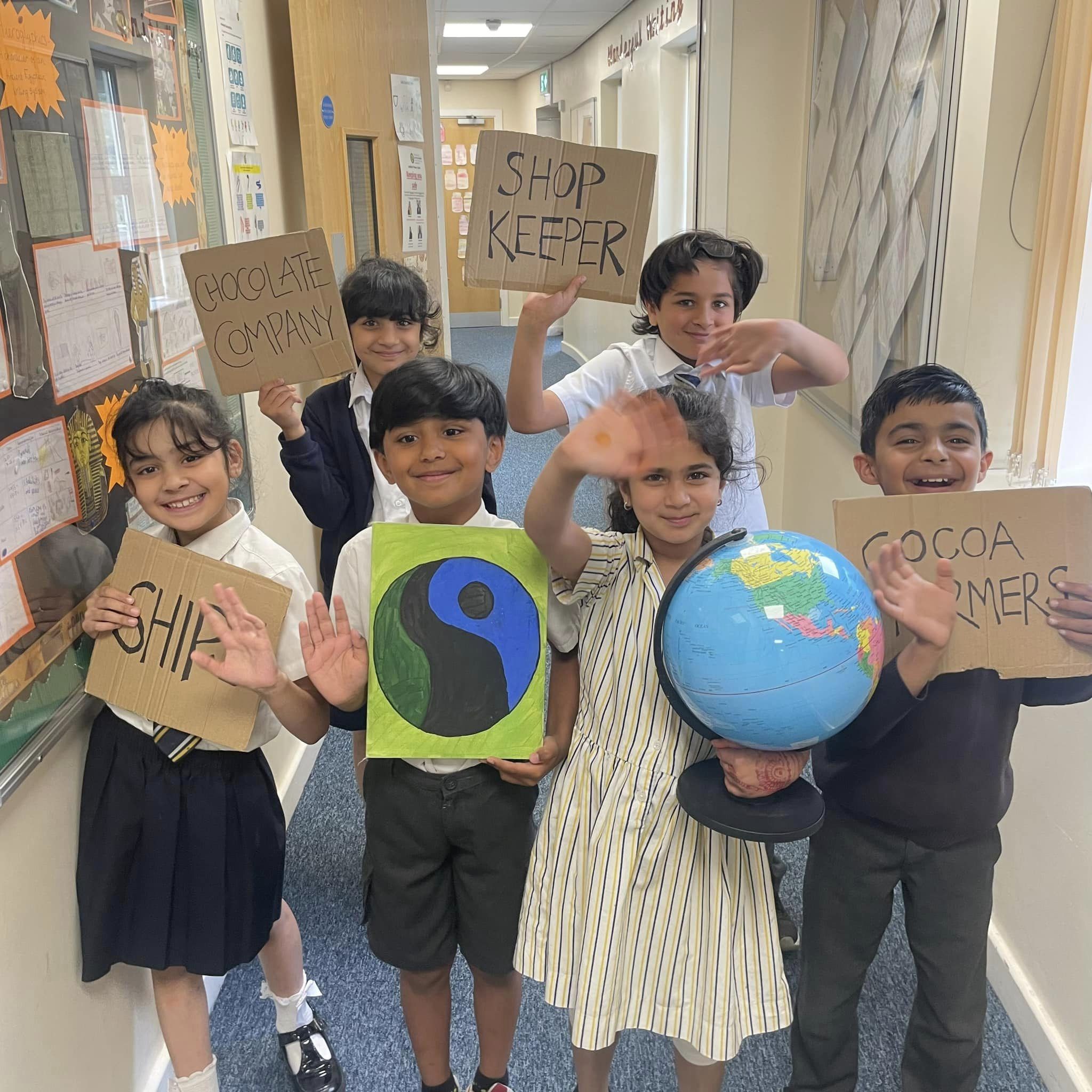 chocolate-and-fairtrade-lady-royd-primary-1 - fairandfunky - fairtrade ...