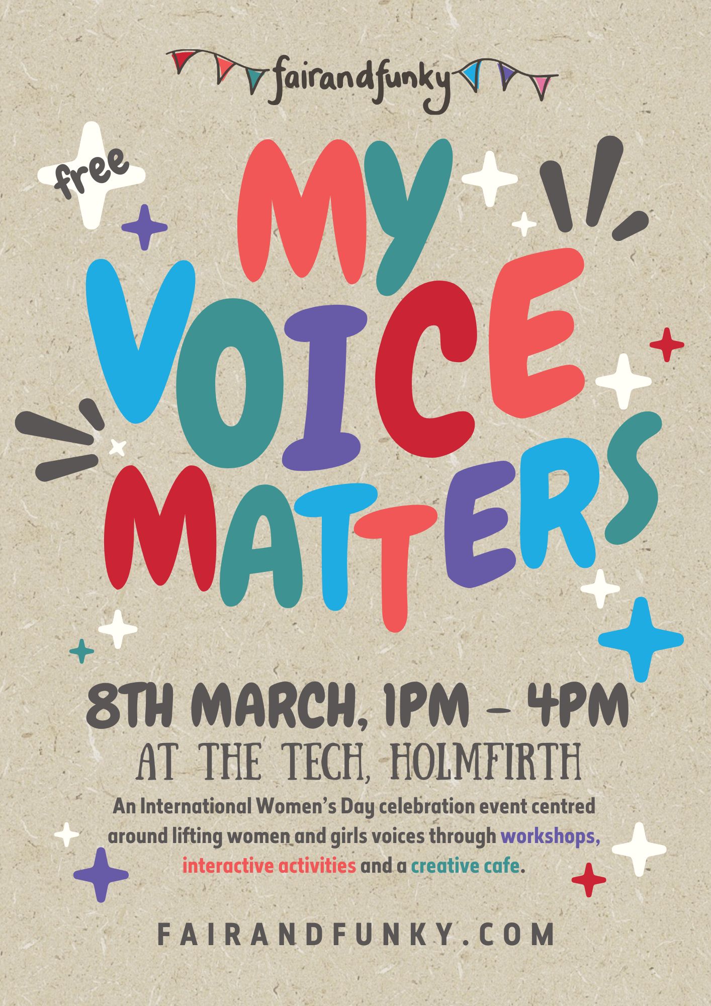 'My Voice Matters': An International Women’s Day Celebration Event ...